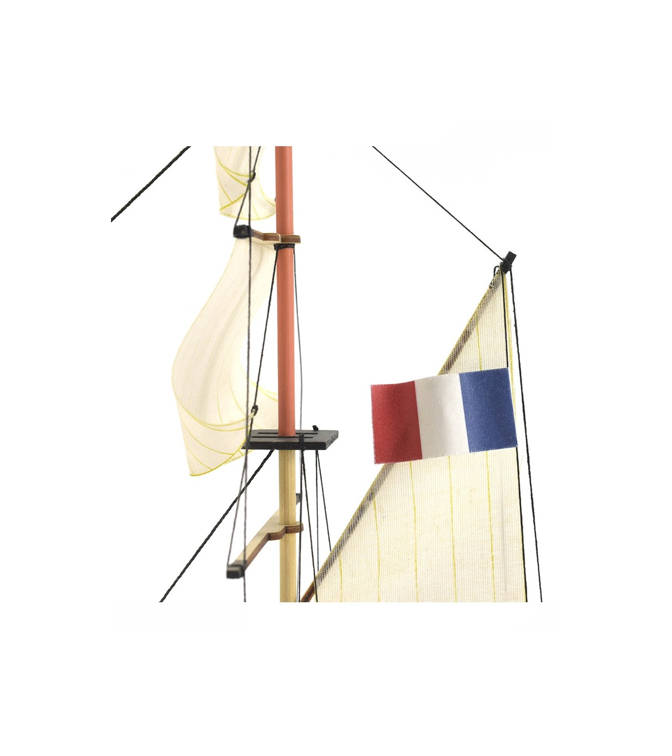Frigate Hermione La Fayette Easy Kit. Wooden Model Ship