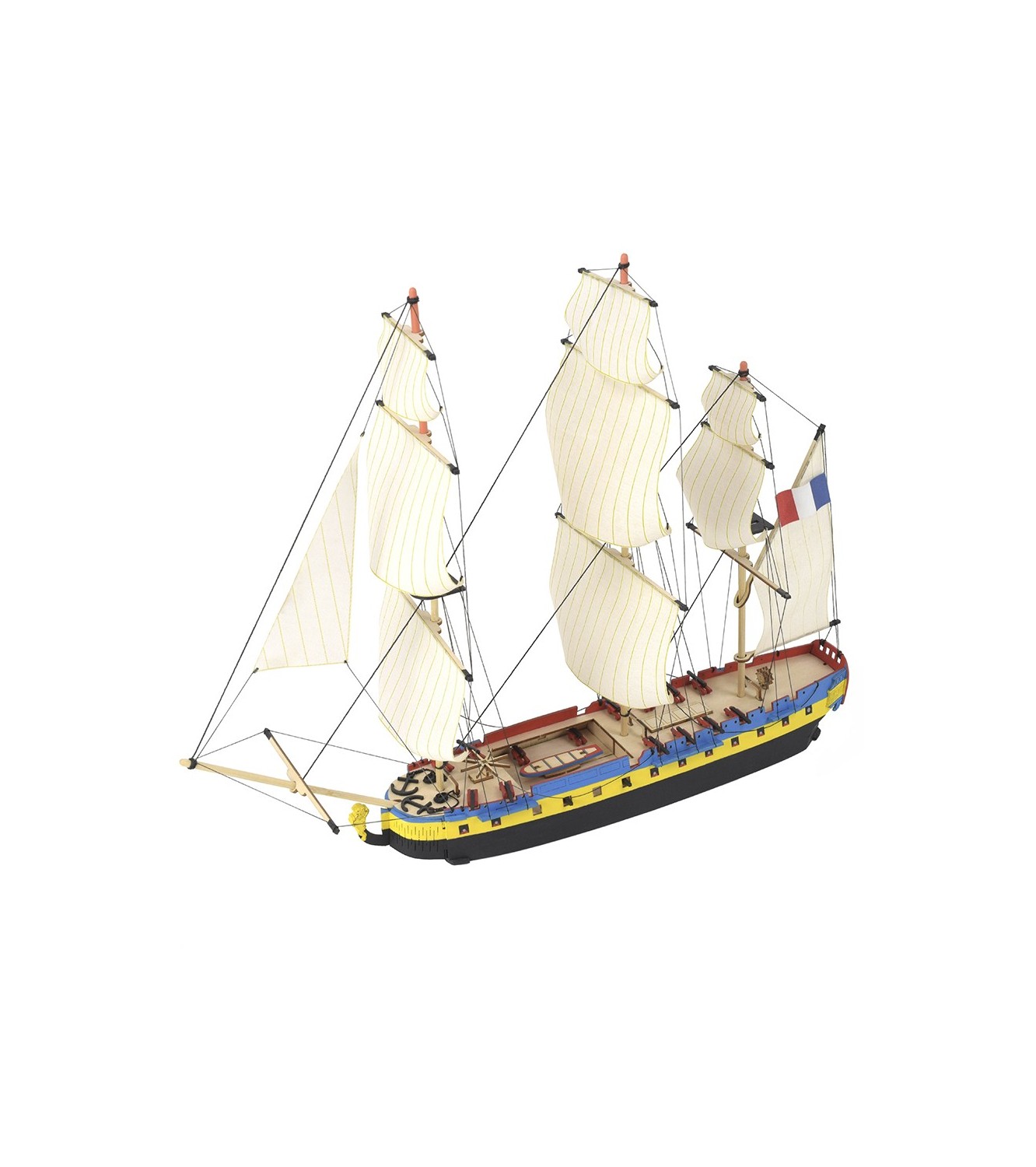 Easy Kit Maquette Bateau Bois Hermione La Fayette 1:160