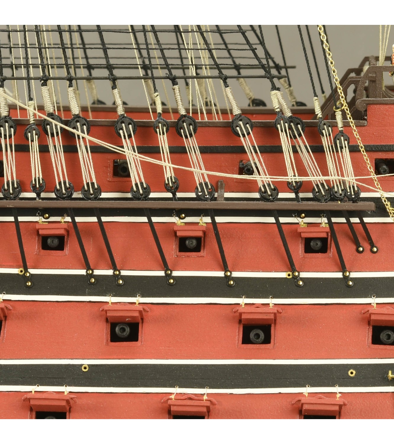 Wooden Model Kit Spanish Line Ship Santísima Trinidad 1:84