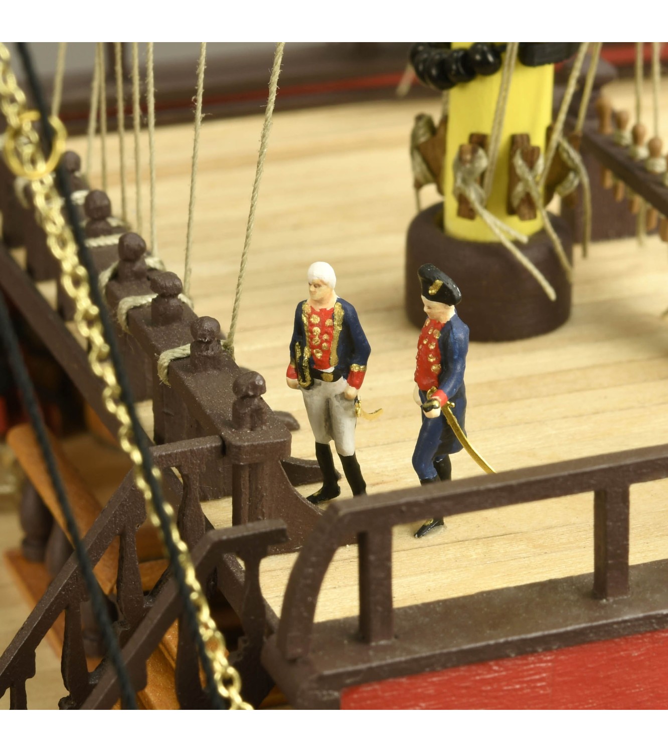 Wooden Model Kit Spanish Line Ship Santísima Trinidad 1:84