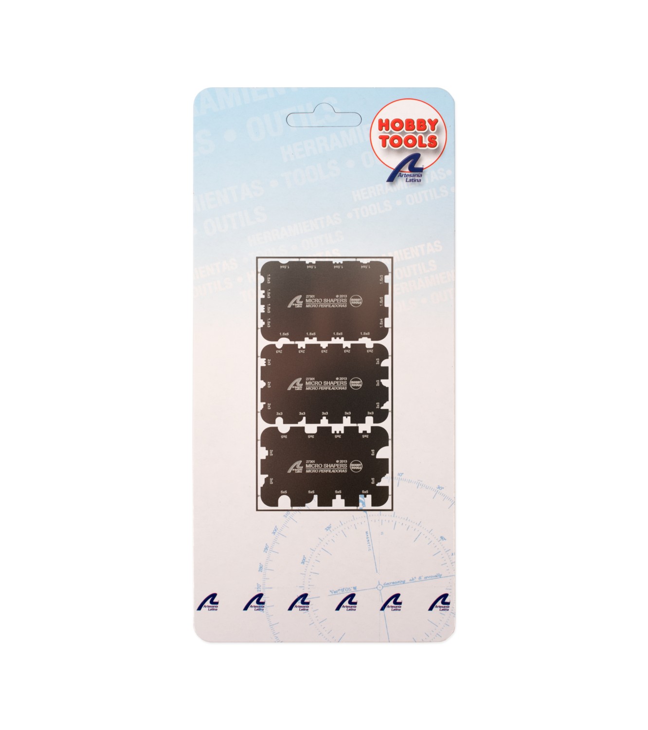 Micro Moulding Scrapers B / Micro Shapers for Model Building