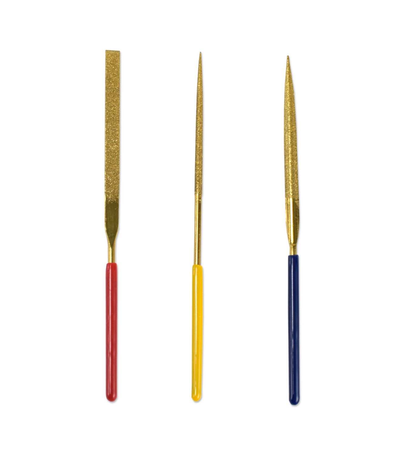 Set of Mini Diamond Files for Modeling 100 mm: 3 units