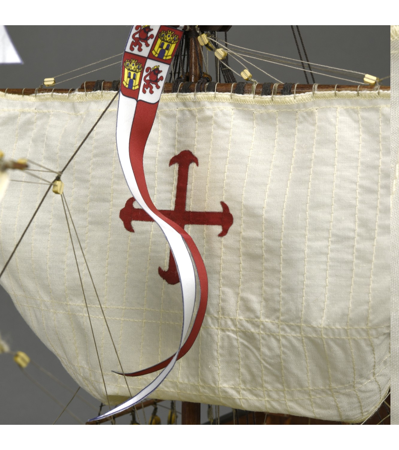 Santa Maria Caravel Wooden Model Ship Kit at 1:65 scale