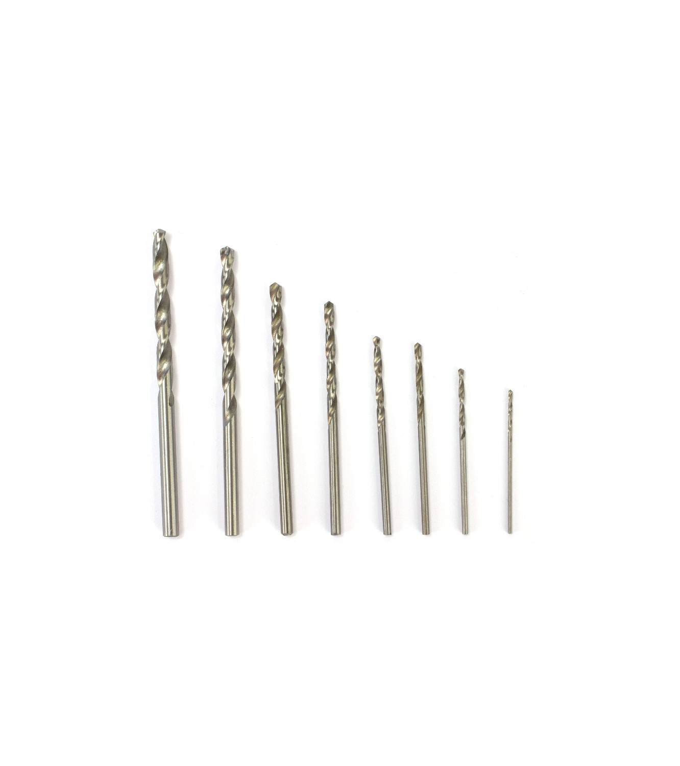 Set HSS en Cobalt boren: 8 verschillende diameters