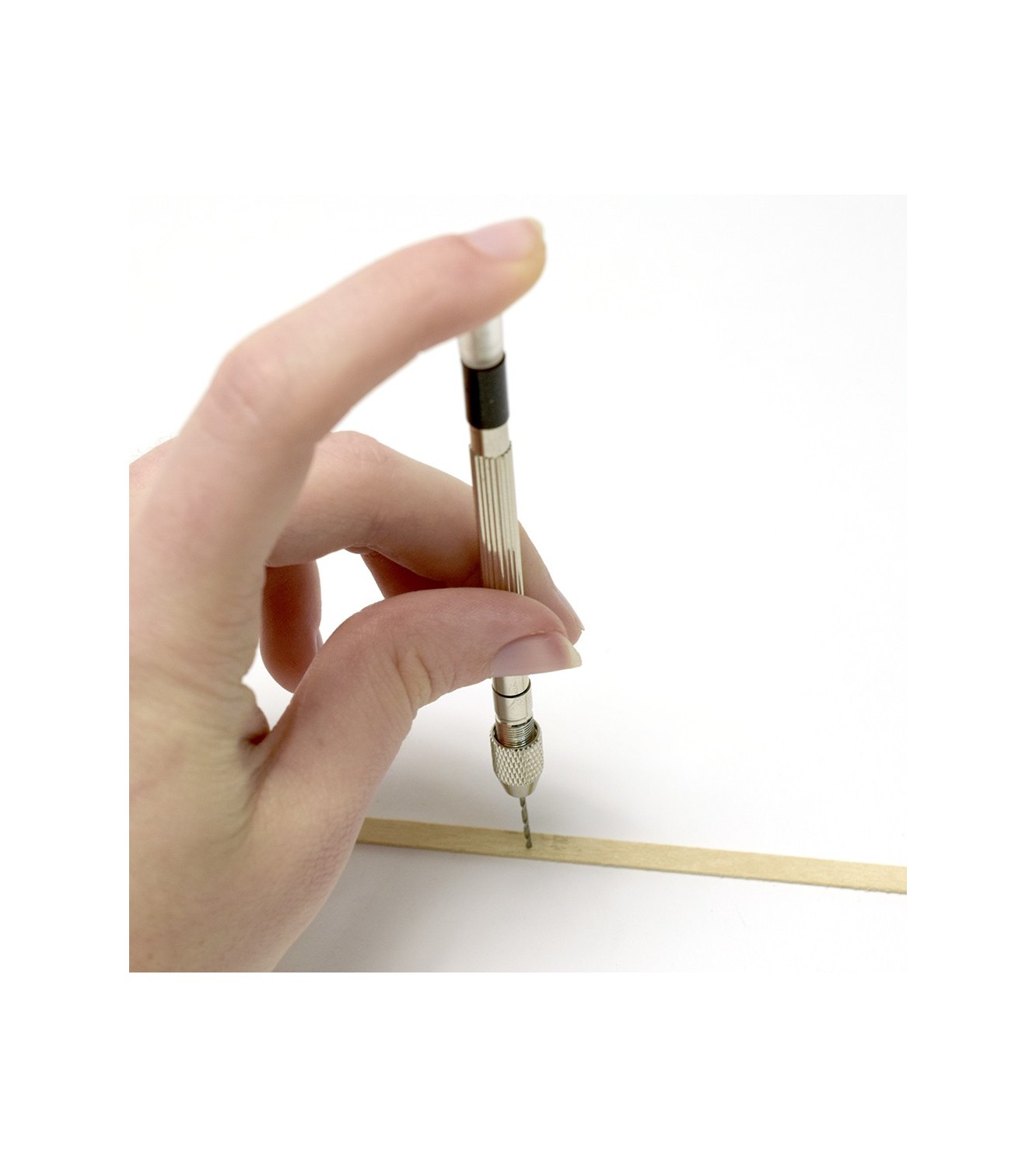 Mini Hand Drill 7 HSS Drill Bits up to 1mm Modeling & Crafts