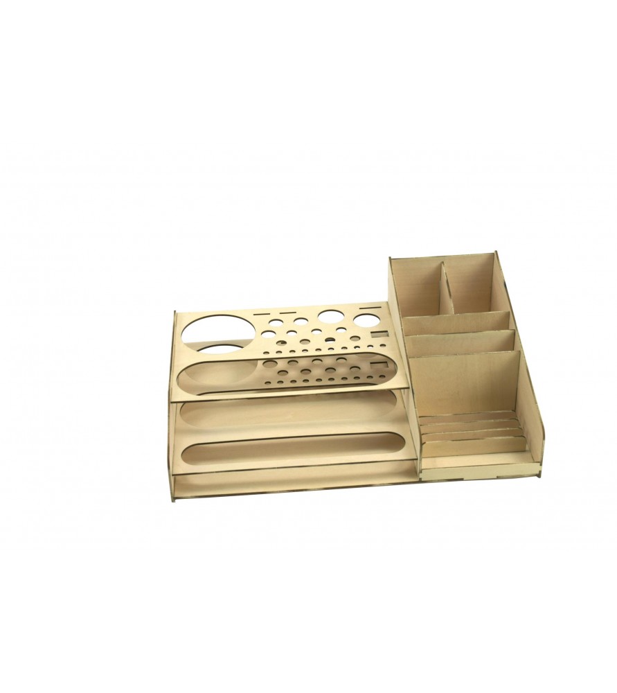 Organizzatore di vernici e strumenti per modellismo